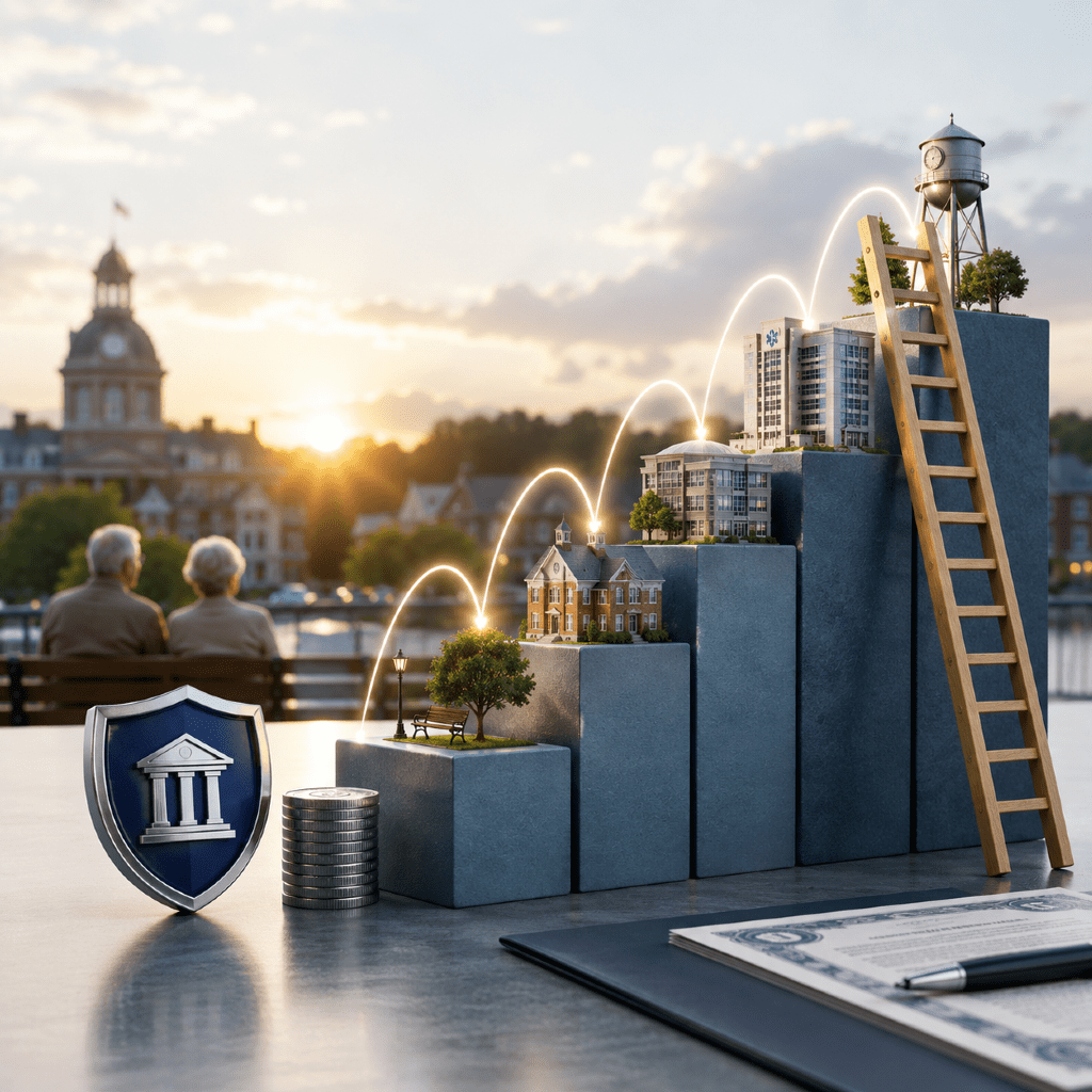 How to Build a Municipal Bond Ladder for Retirees: Income & Risk ...